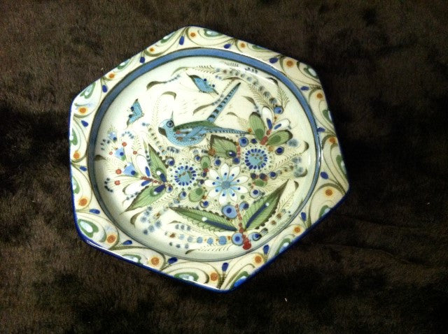 Ken Edwards Pottery Collection Series Hexagon Peaks Tray in stoneware ...